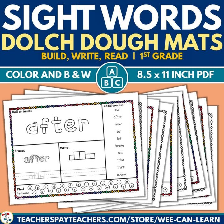 Sight Words Worksheets, Lists, Practice [FREE Printables!]